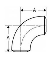 Pipe Fittings Direct. 36 inch SA-234 carbon steel long radius 90 deg ...